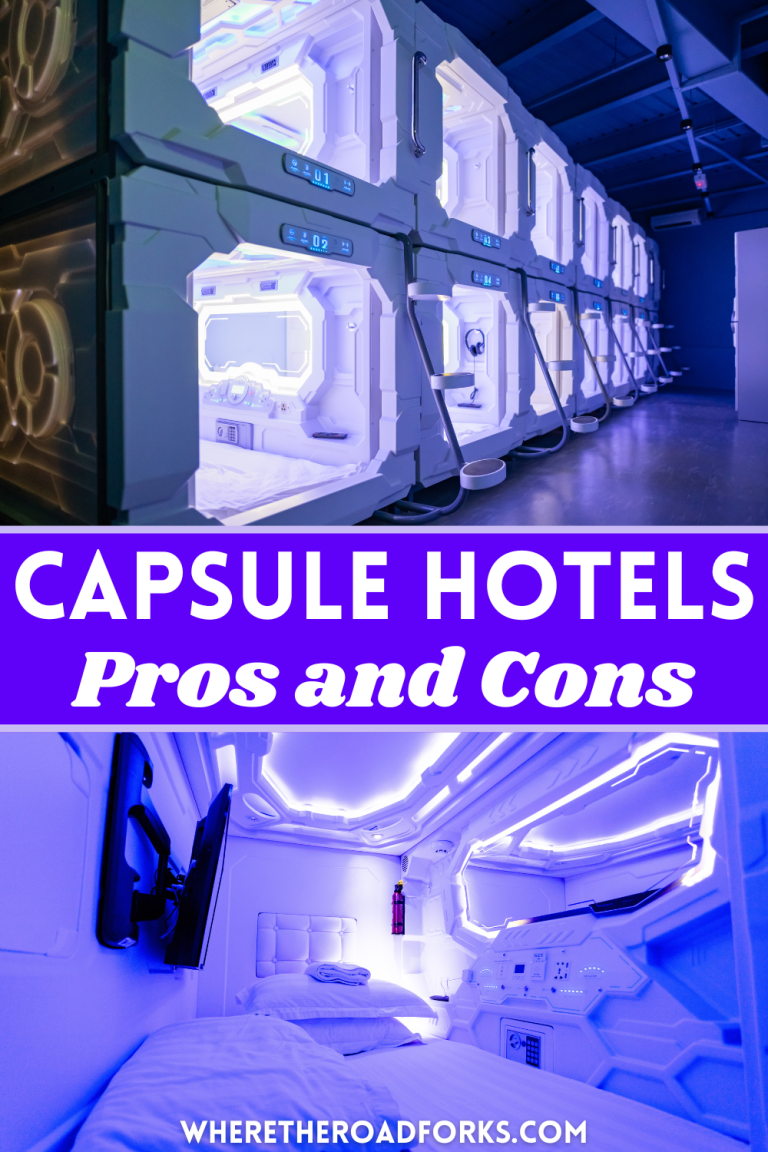 The Pros and Cons of Staying in a Capsule Hotel - Where The Road Forks